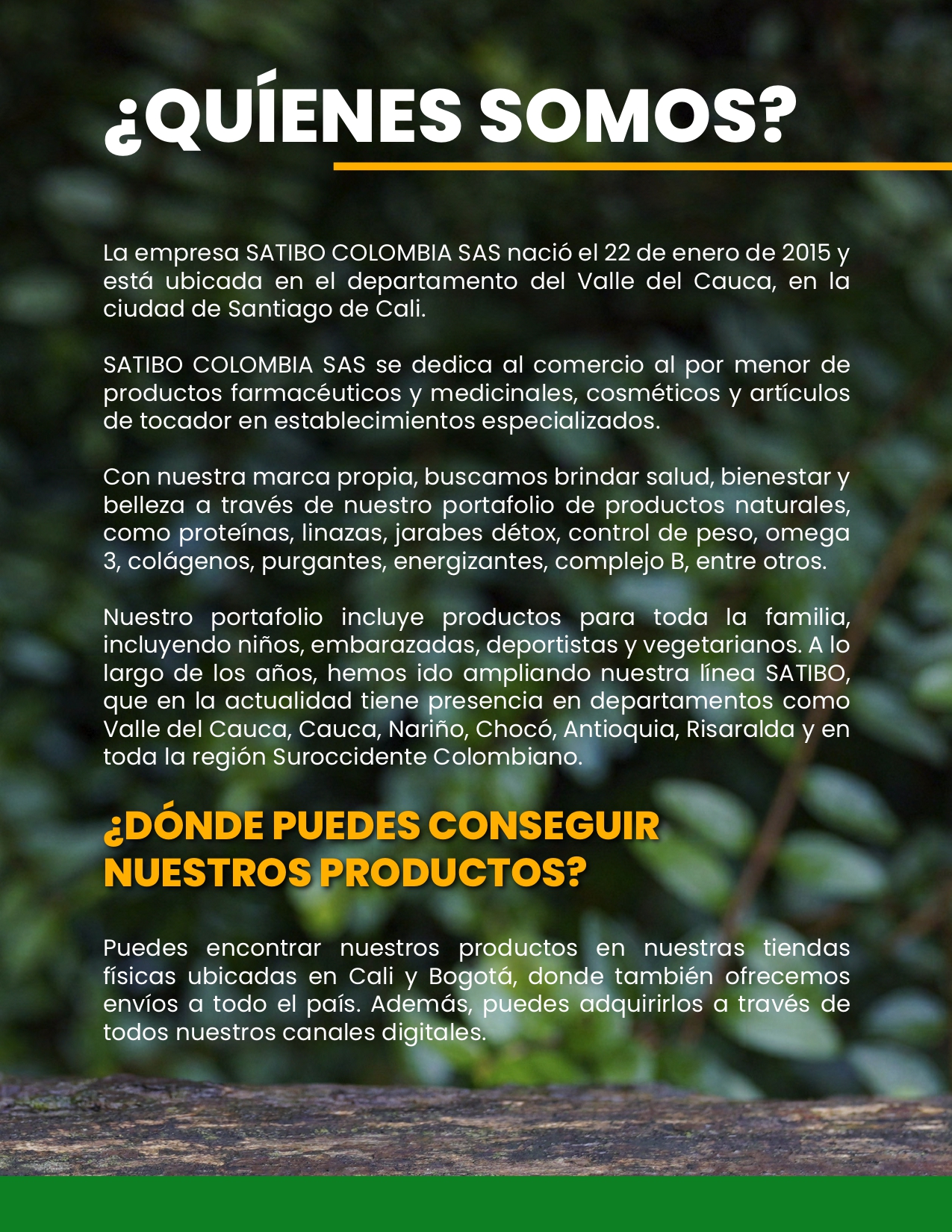 CATÁLOGO PRODUCTOS SATIBO – Satibo Web
